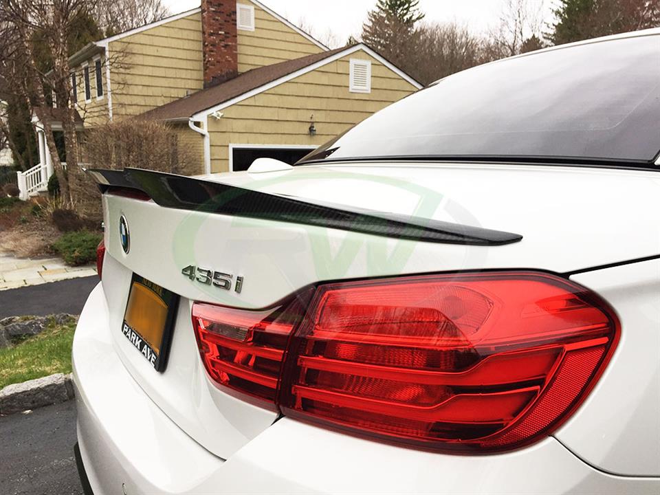BMW F33/F83 M4 Carbon Fiber Trunk Spoiler