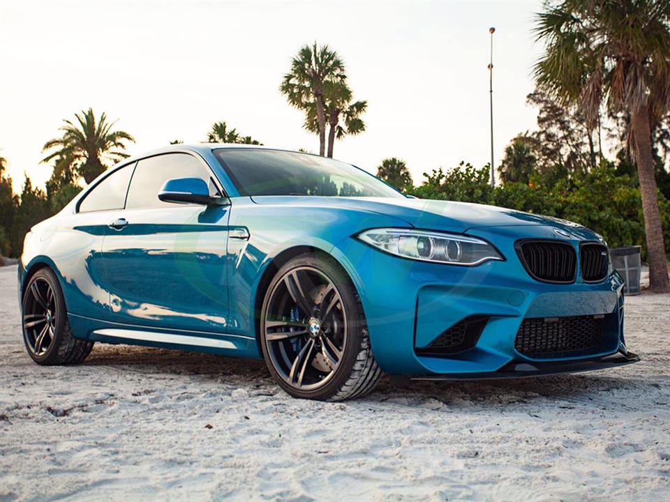 BMW F87 M2 GTS Style Carbon Fiber Lip Spoiler