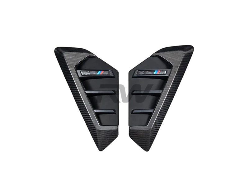 BMW F95 X5M LCI Carbon Fiber Fender Trims